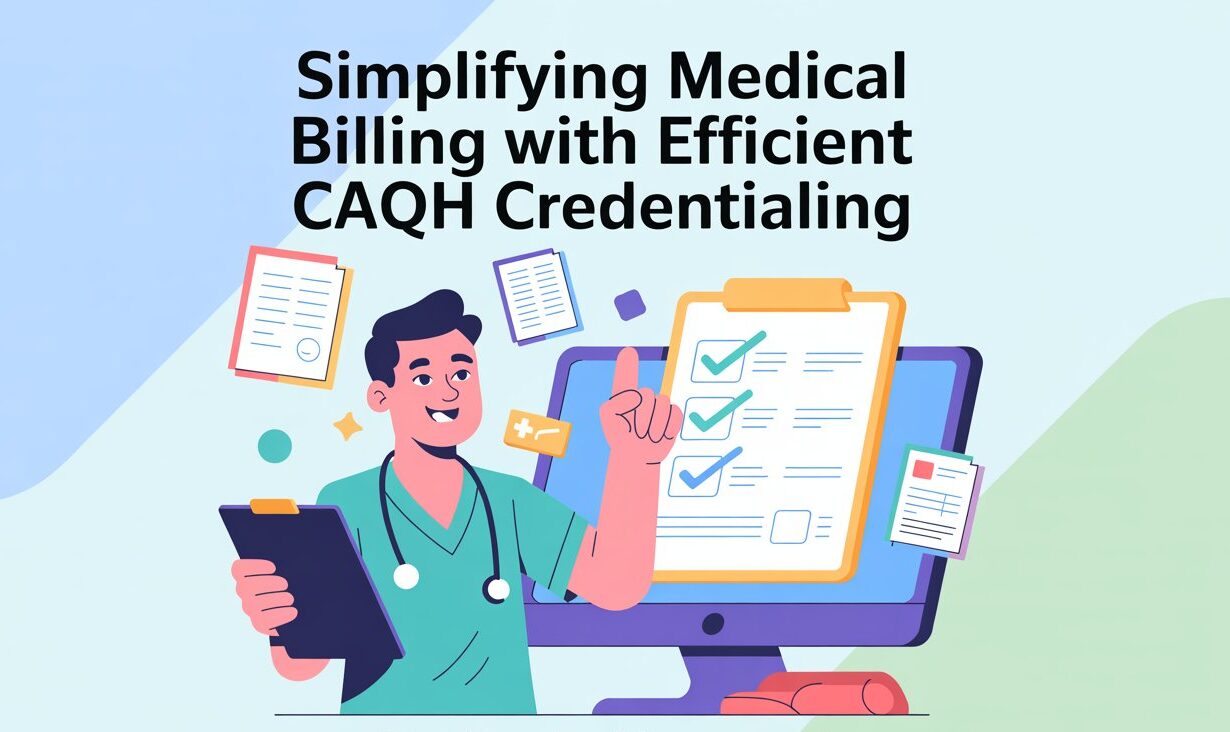 Efficient CAQH Credentialing Services - Simplify Medical Billing | M&M Claims Care
